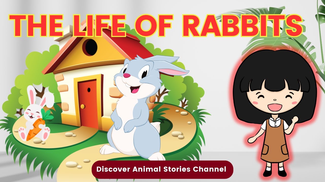 RABBITS | The life of Rabbits | Animals for Kids | 2024|Discover Animal ...