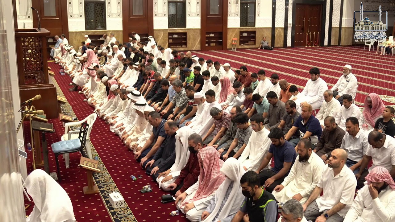 صلاتي العشاء والتراويح للشيخ محمد مبارك الفاو Youtube