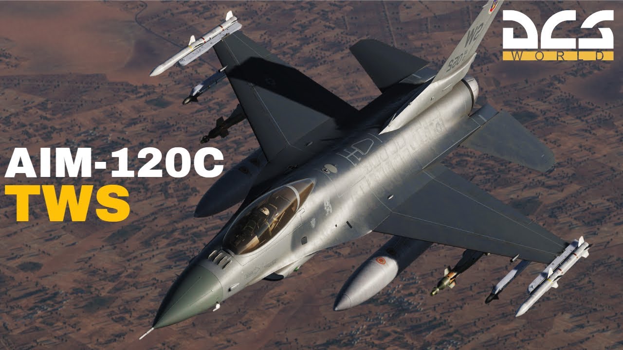 F-16C Viper: Aim-120C TWS Ripple TUTORIAL | DCS WORLD - YouTube