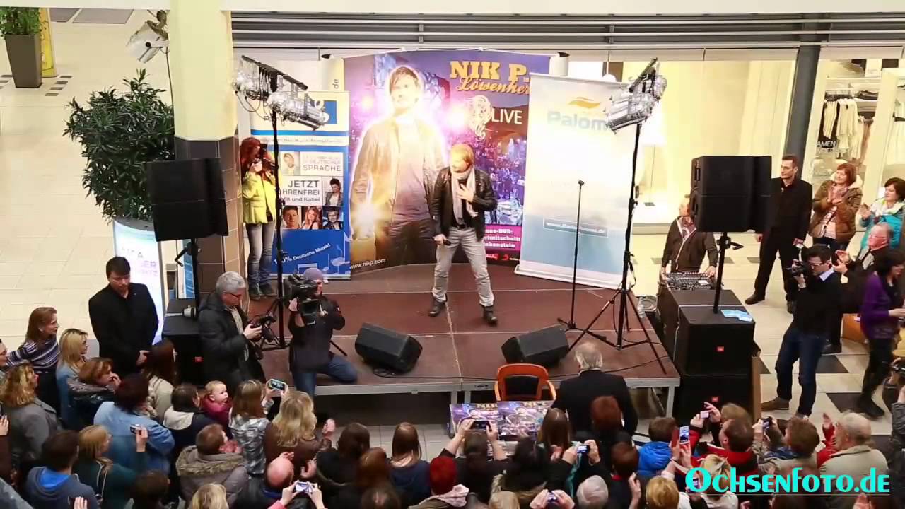 Nik P. live - Fritz Einkaufszentrum Kulmbach 11.03.2015 - YouTube