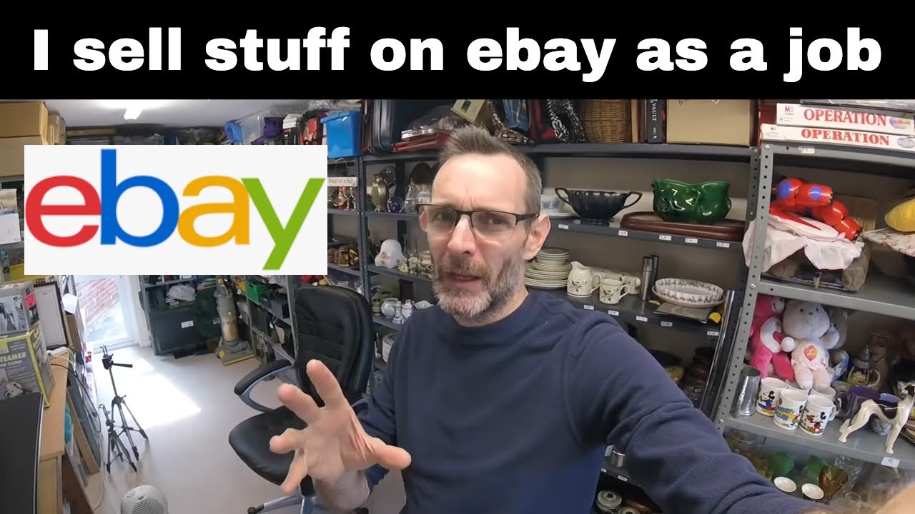 I work from home selling on eBay as a job - YouTube