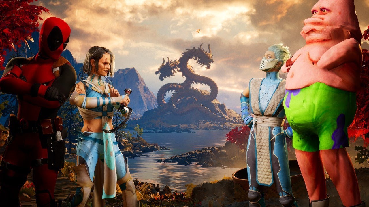 Mortal Kombat 1 - Deadpool Vs Patrick Star - YouTube