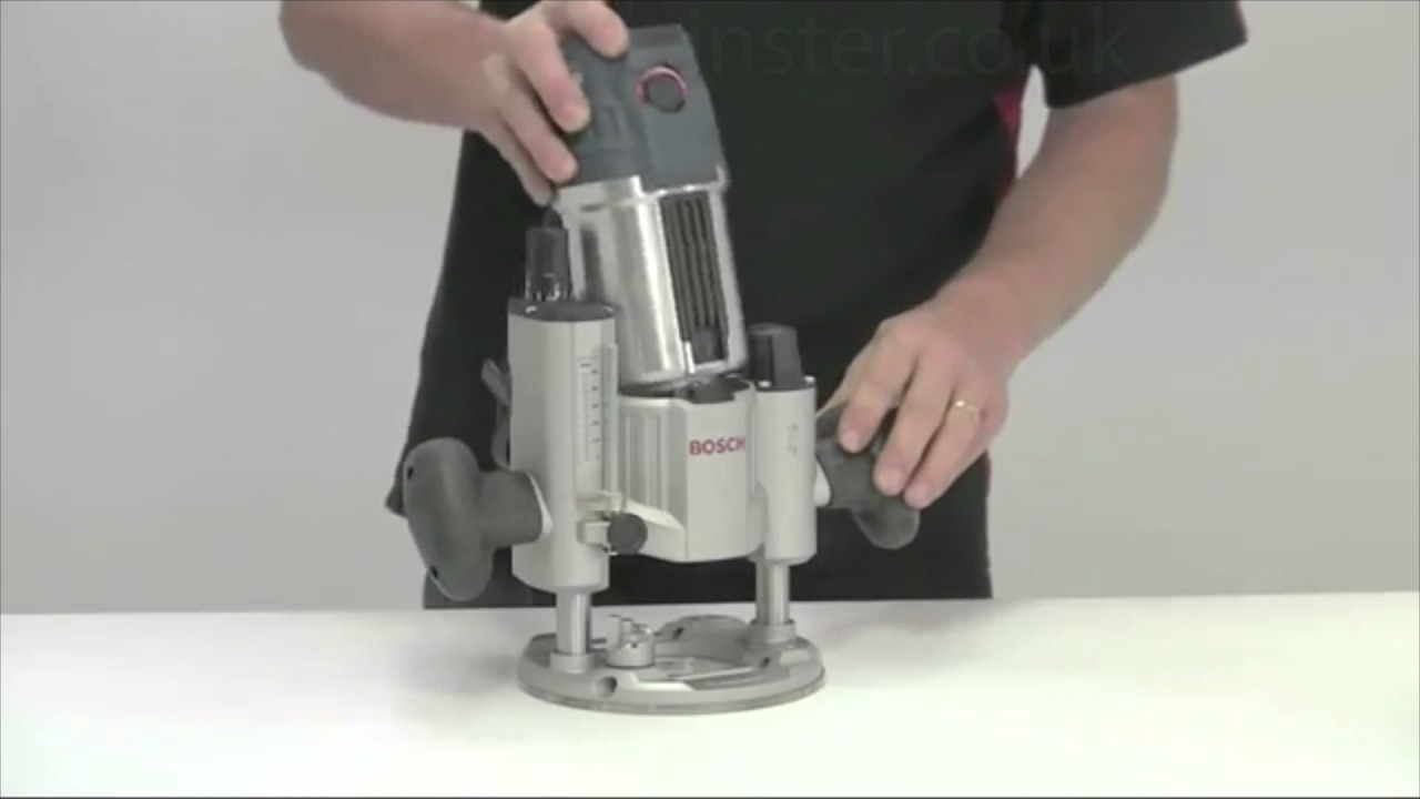 Bosch GMF 1600 CE Professional Twin Base Router - Product Overview 1 ...