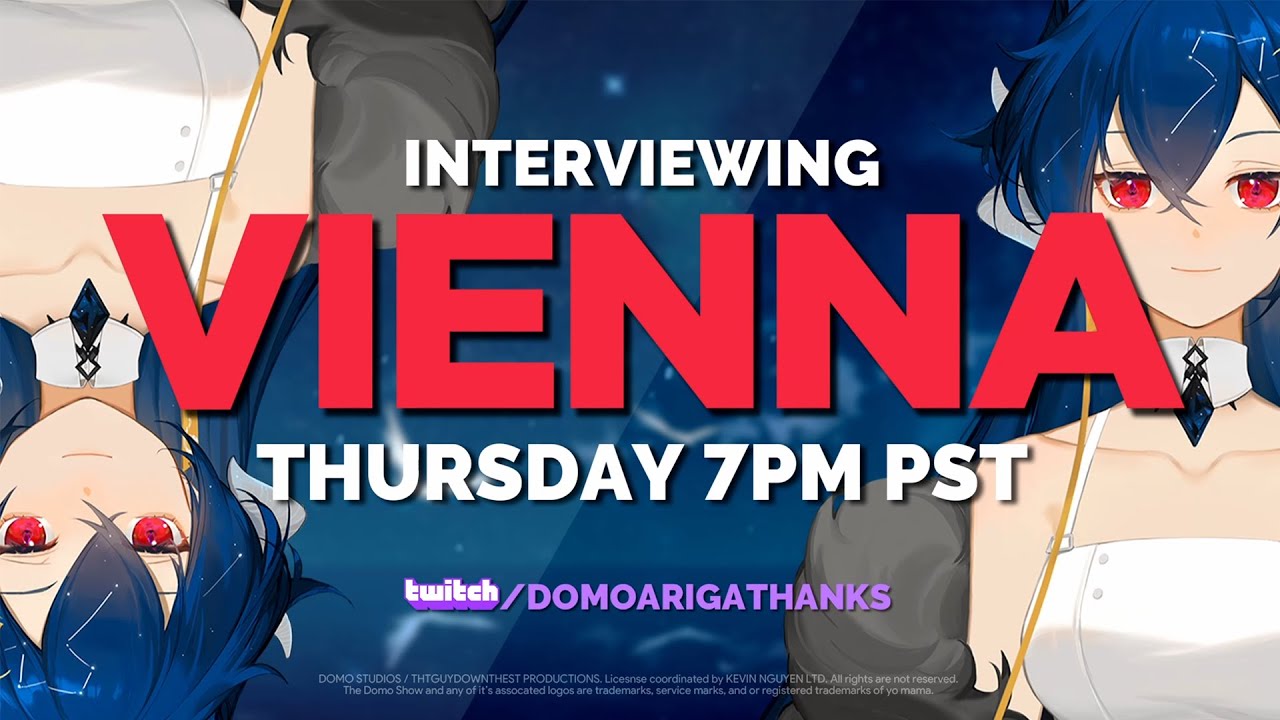 Vtuber Interview w/ @viennavtuber TONIGHT @ 7PM PST! - YouTube