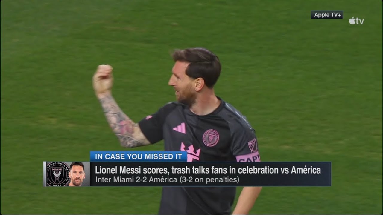 Messi dishes back the trash talk to Mexico fans 🤌🏼#futbolamericas # ...