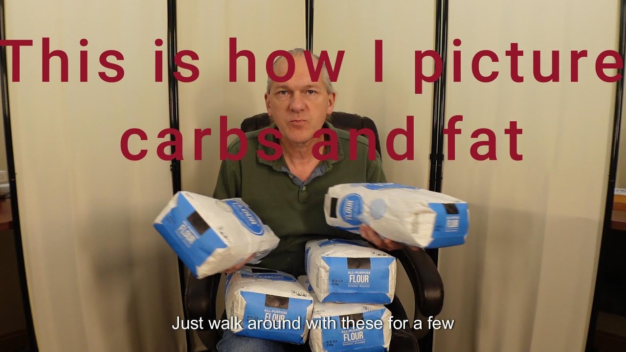 Weight Loss Visual Carbs and Fat - YouTube