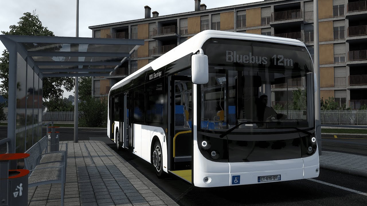 ETS 2 | Bolloré Bluebus SE | ETS 2 Mods 1.50 - YouTube
