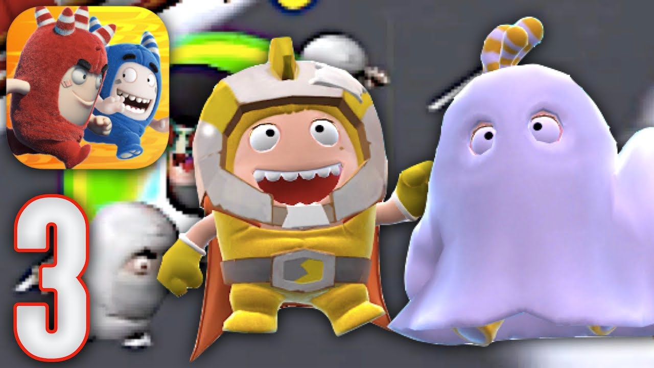 Oddbods Turbo Run - Cardboard Bubbles & Ghost Bubbles - Gameplay Part 3 ...