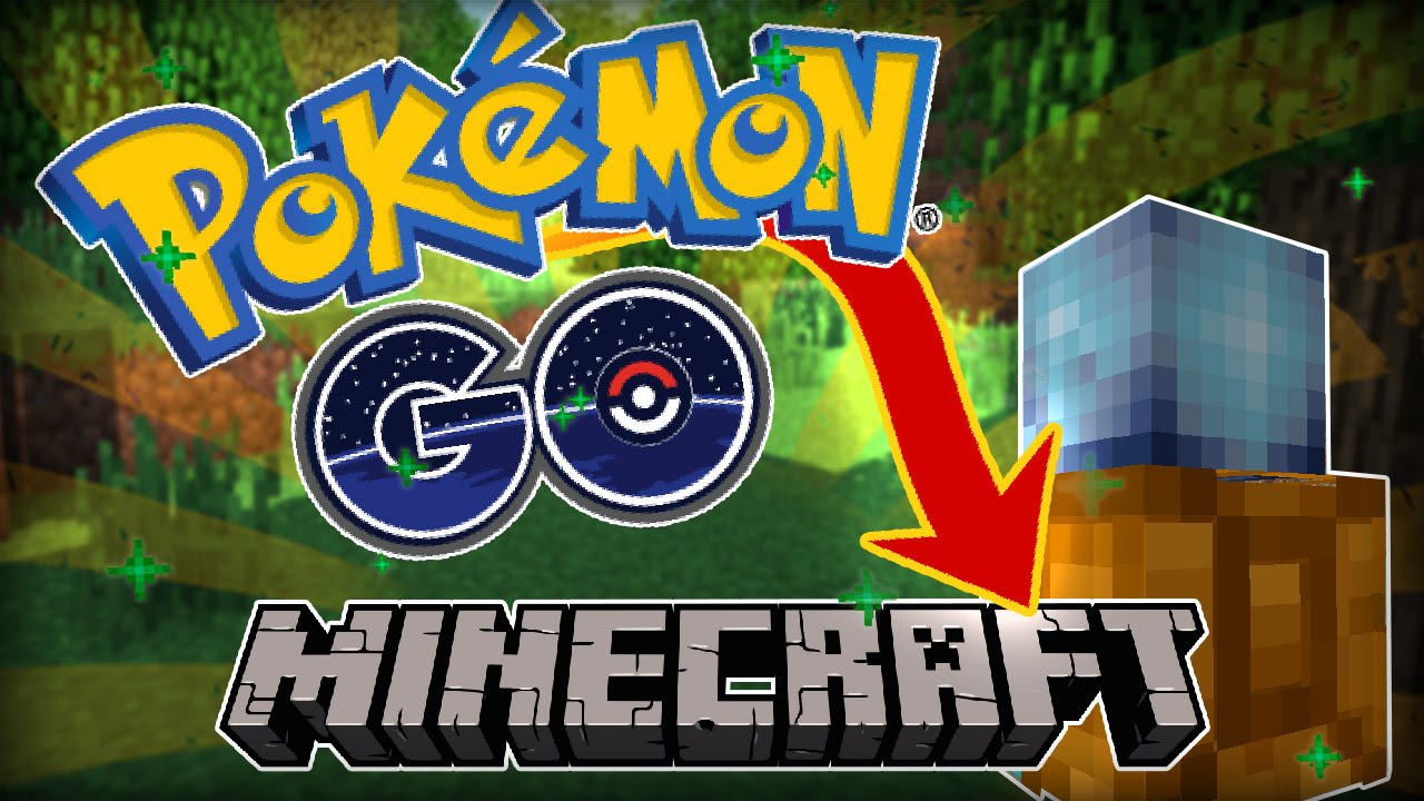 POKEMON GO STARTERS IN MINECRAFT! - YouTube