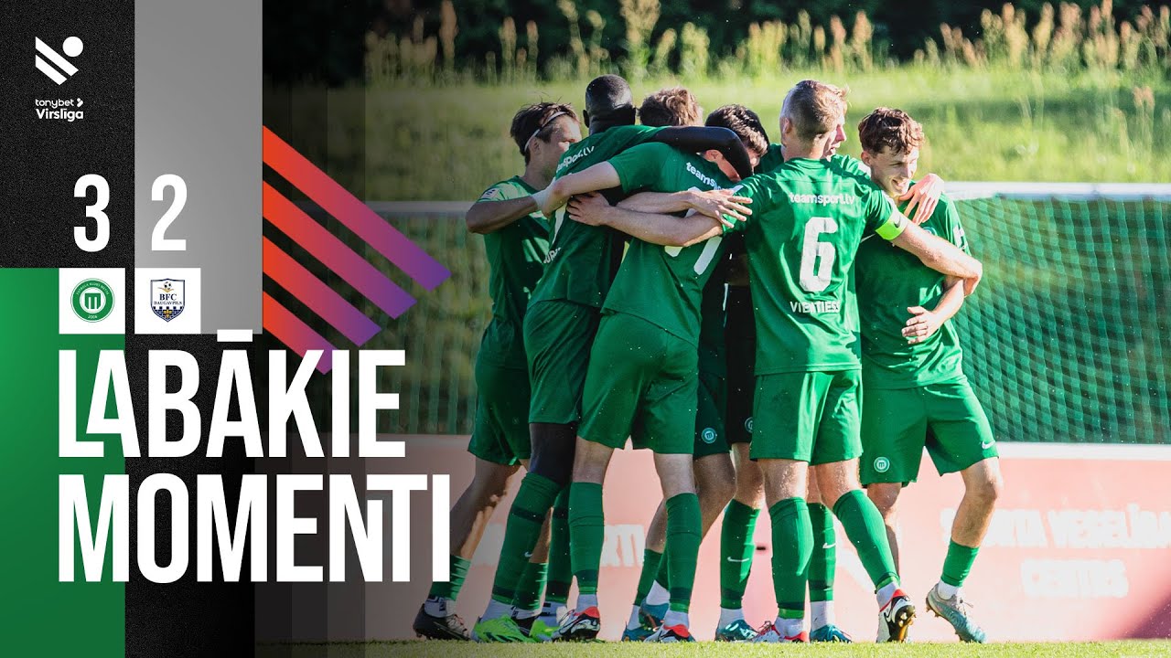 22. kārta: FK Metta 3:2 BFC Daugavpils (Labākie momenti) - YouTube