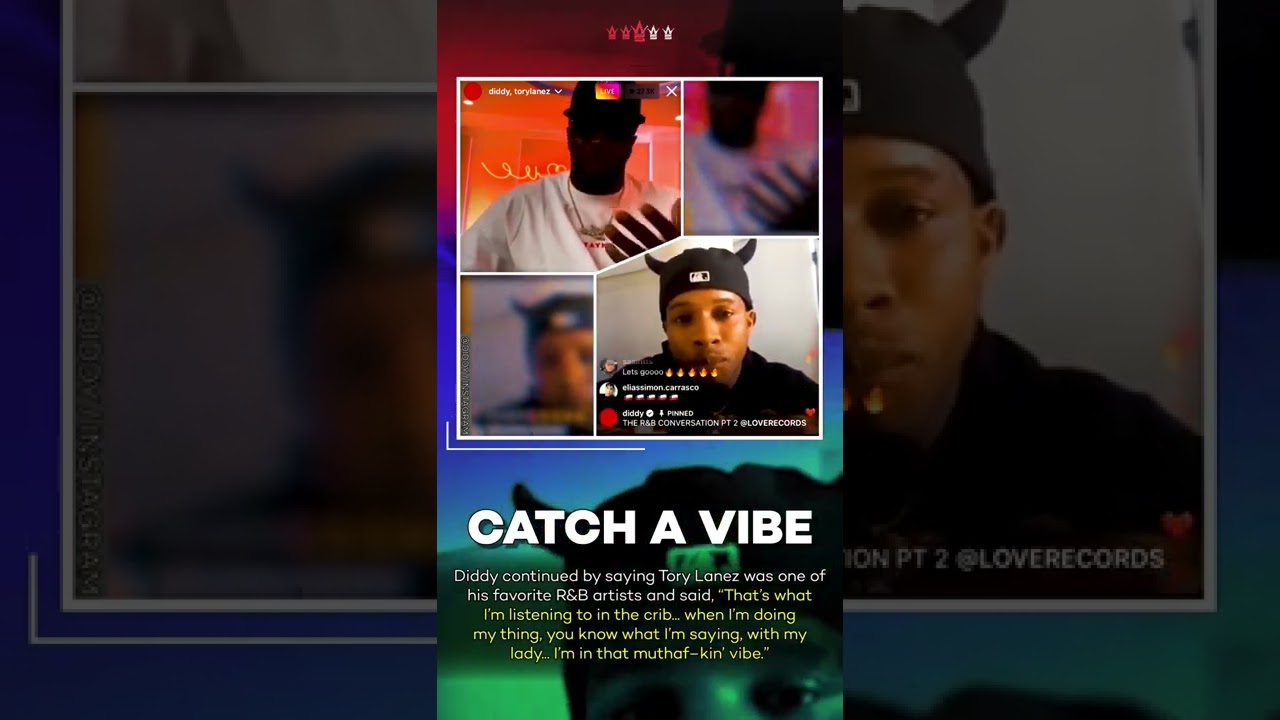 Diddy Says He Likes To Listen To Tory Lanezs Music During Sex Shorts Youtube