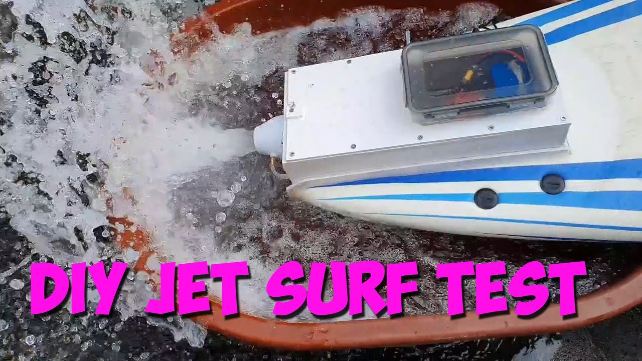 DIY JET SURF QUICK TEST - YouTube