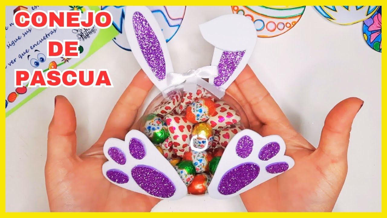 CONEJITO DE PASCUA / IDEAS PARA PASCUA DEL CONEJO #02 - YouTube