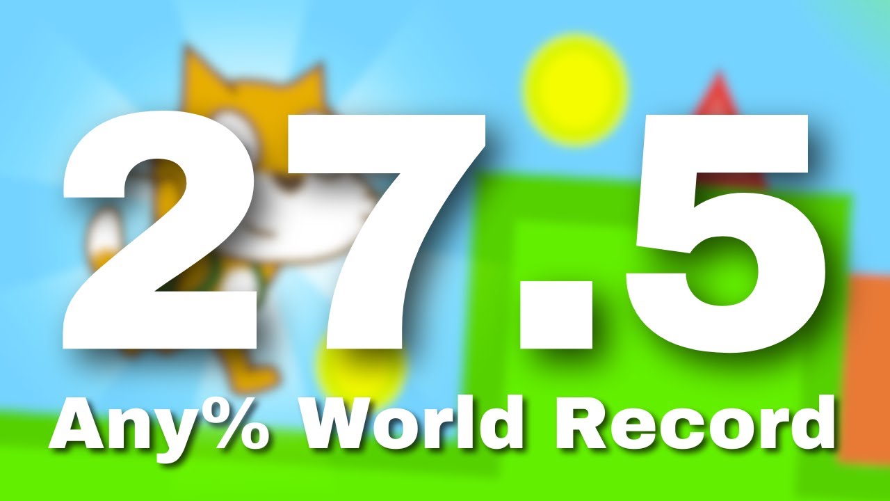 Scratch A platformer Any% WORLD RECORD 27.5 - YouTube