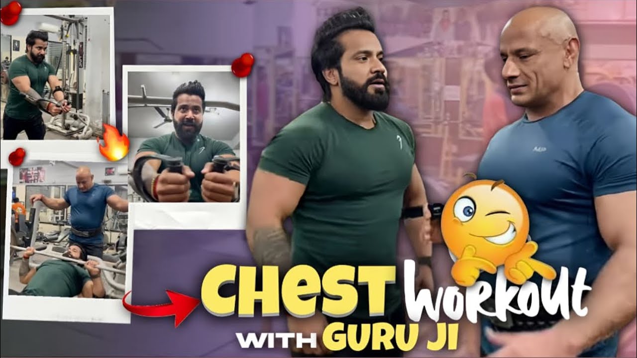 Simple And Effective Chest Workout With Guru ji ||Beginners Can Also ...