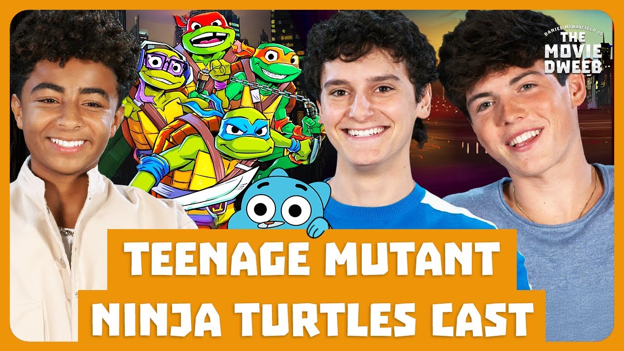 Tales of the Teenage Mutant Ninja Turtles Cast On Improvising, Gumball ...