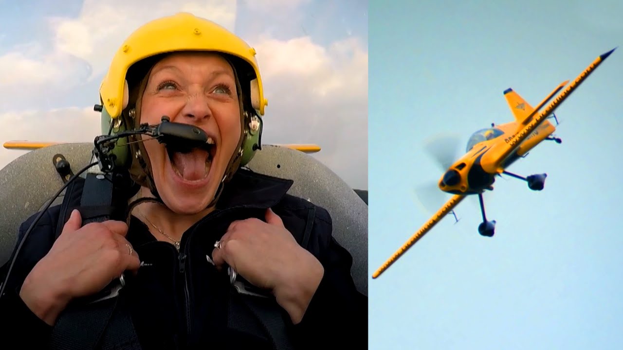 Vicki Butler In A Stunt Plane! - Fifth Gear - YouTube
