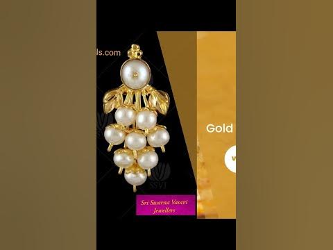 Gold Muthu Stud - 916 BIS Hallmark - Sri Swarna Vasavi Jewellers ...