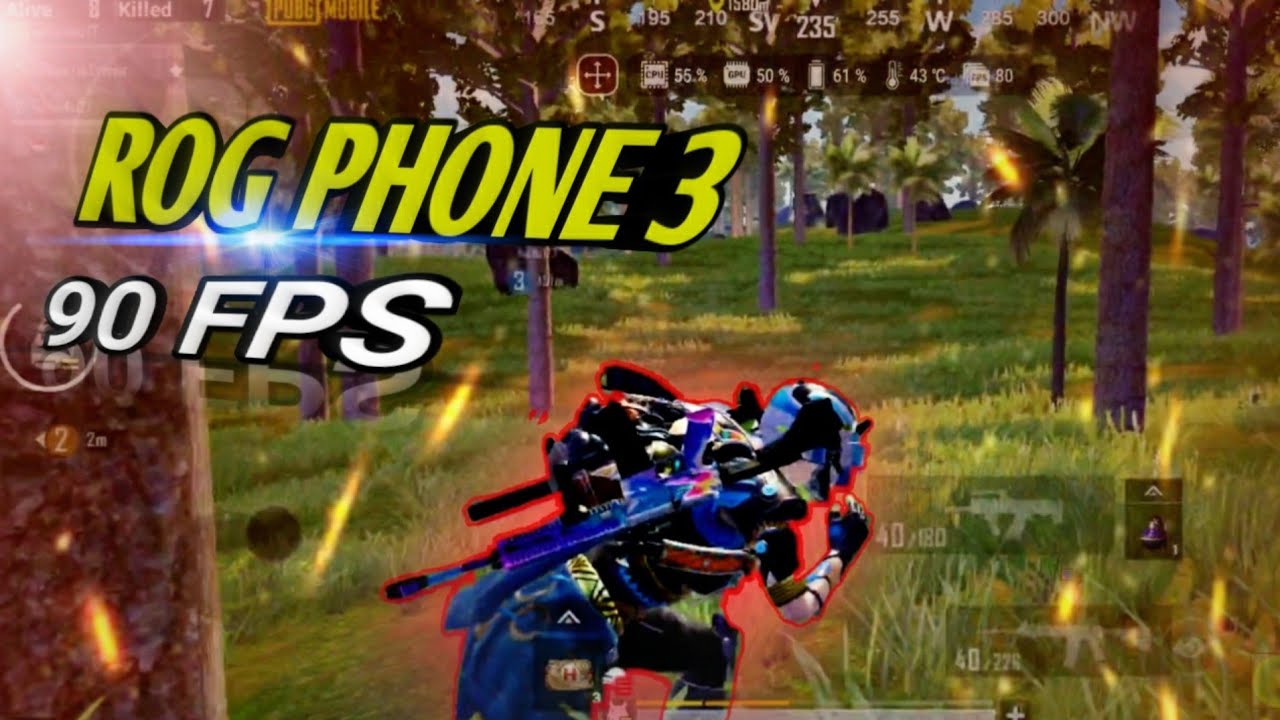 90 FPS GAMEPLAY / ASUS ROG PHONE 3 SMOOTH 90FPS PUBG MOBILE - YouTube