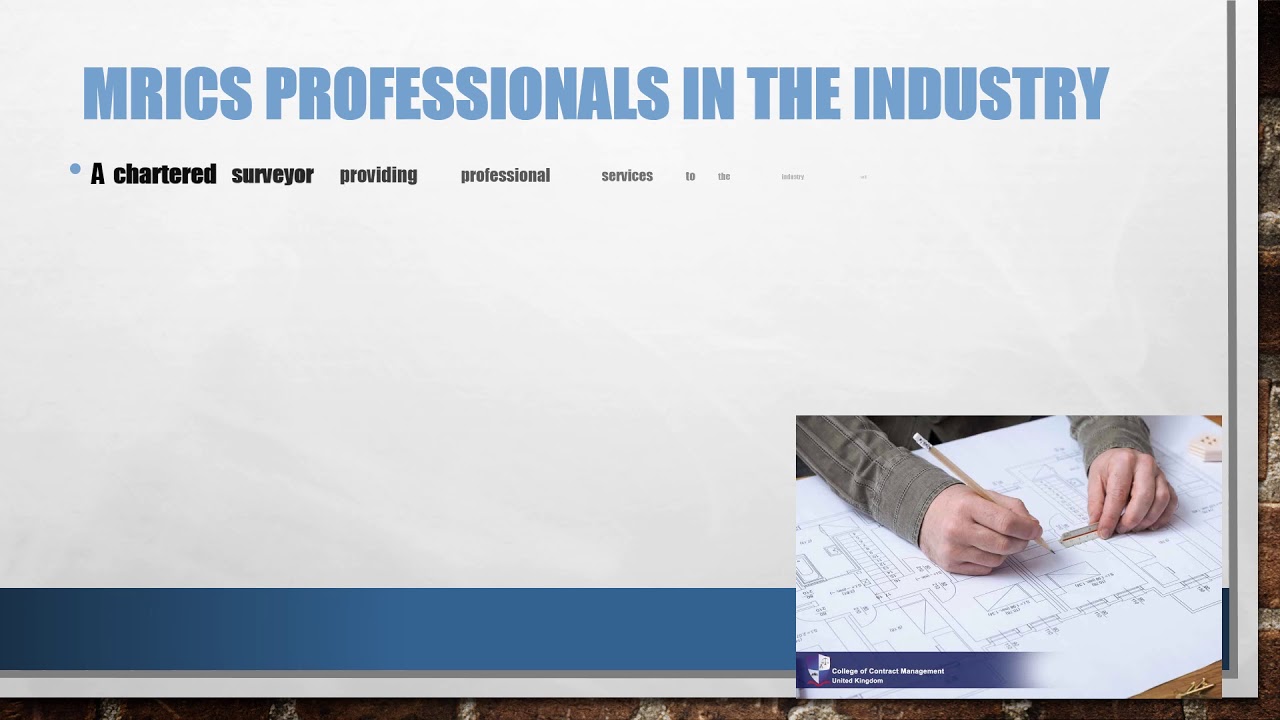 MRICS - YouTube