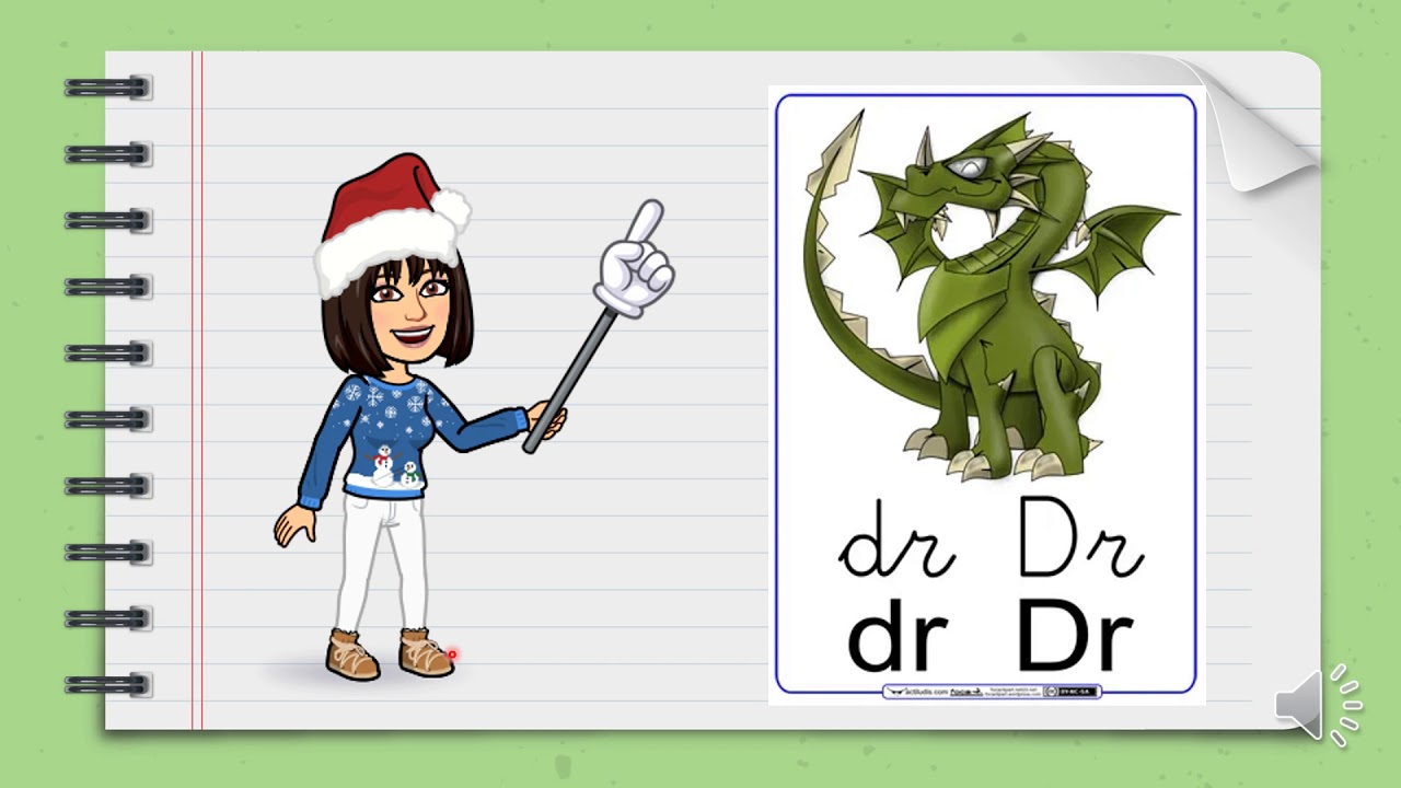 Primer Grado :silabas trabadas tr y dr - YouTube