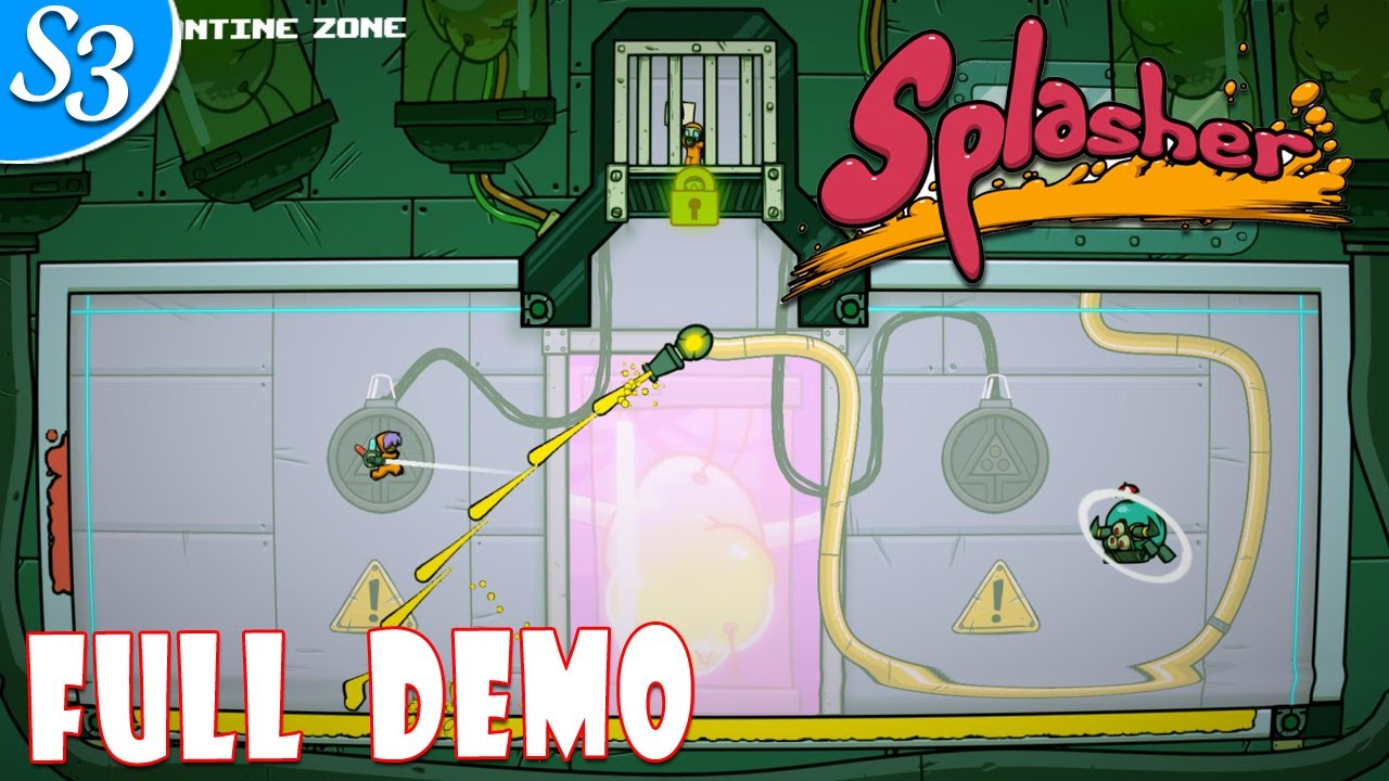 Splasher | Action Cartoon Platformer | Demo Gameplay Walkthrough - YouTube