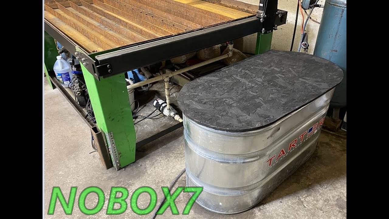 Plasma Table Drain tank Bug stopper - YouTube