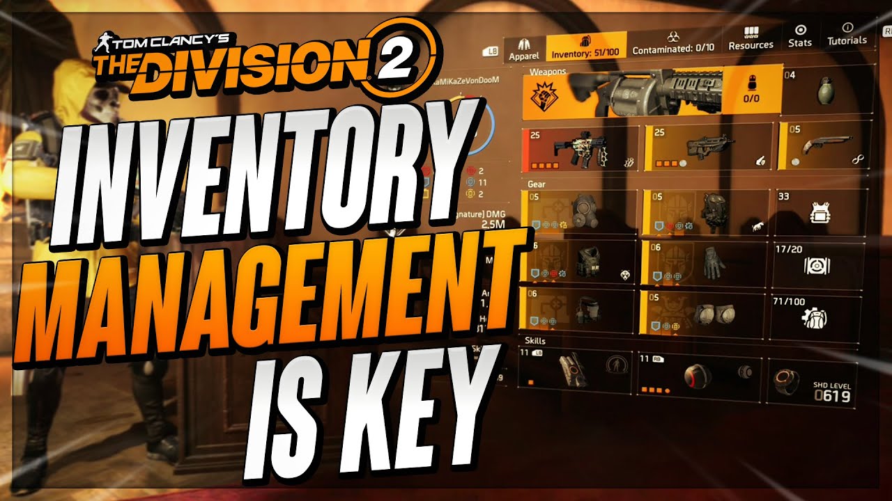 The Division 2 BEGINNERS GUIDE to Weapon, Gear, & Mod Inventory/Stash ...