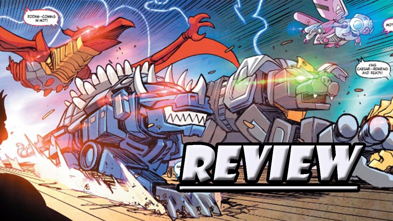 Godzilla VS The Mighty Morphin Power Rangers II #4 Review | Kaiju Zords ...