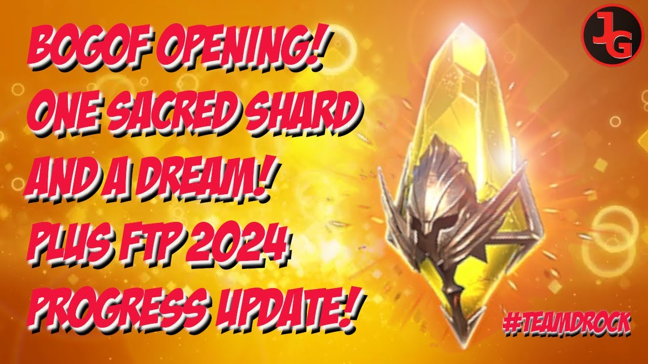 BOGOF Sacred Plus #TeamDrock FTP Update - Raid Shadow Legends # ...