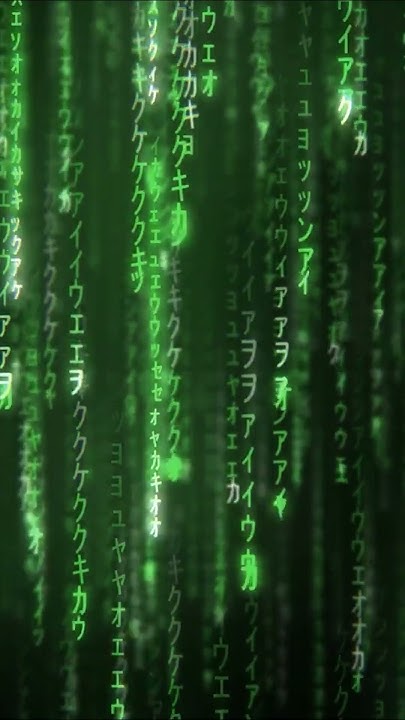 Matrix Binary Falling Rain Code Screensaver | #shortvideo #shorts #short - YouTube