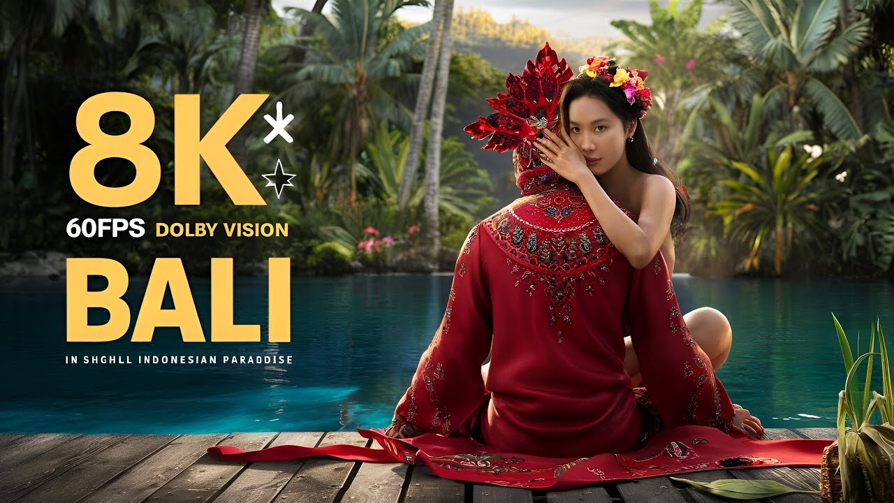 Discover the Beauty of Bali 8K ULTRA HD HDR Tour of Asia's Tropical ...
