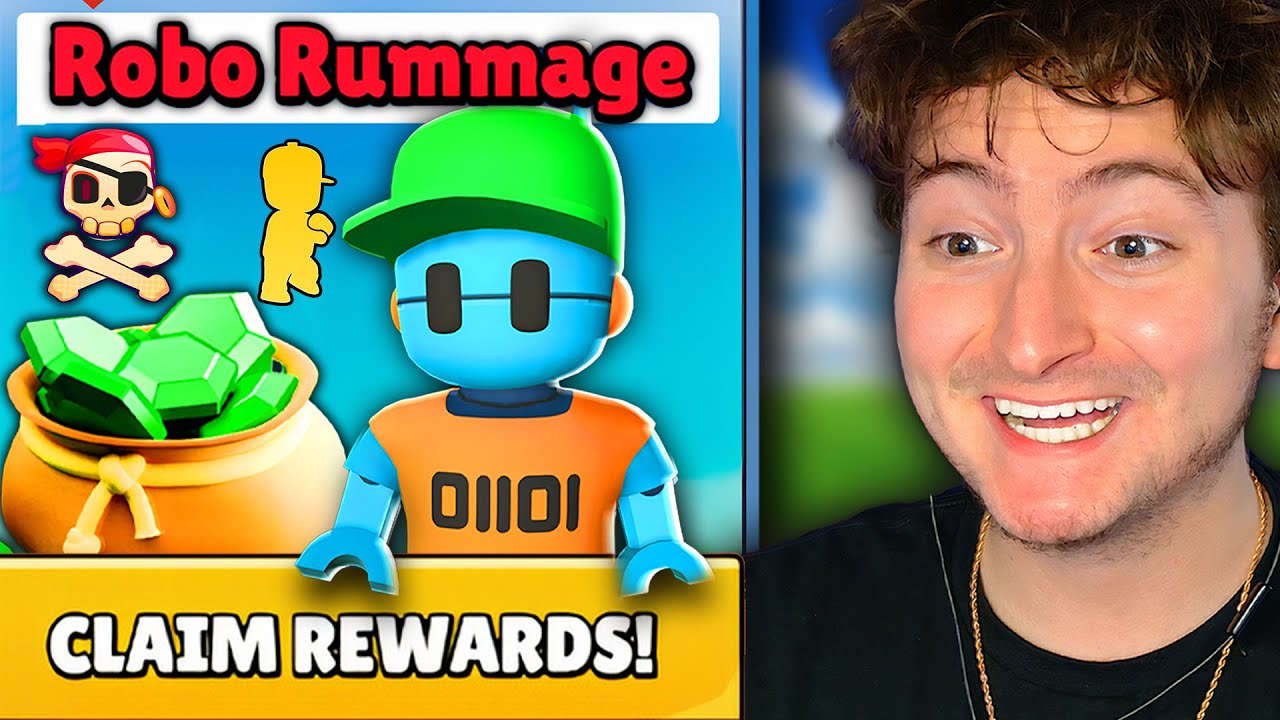 CLAIMING *FREE REWARDS* IN ROBO RUMMAGE - YouTube