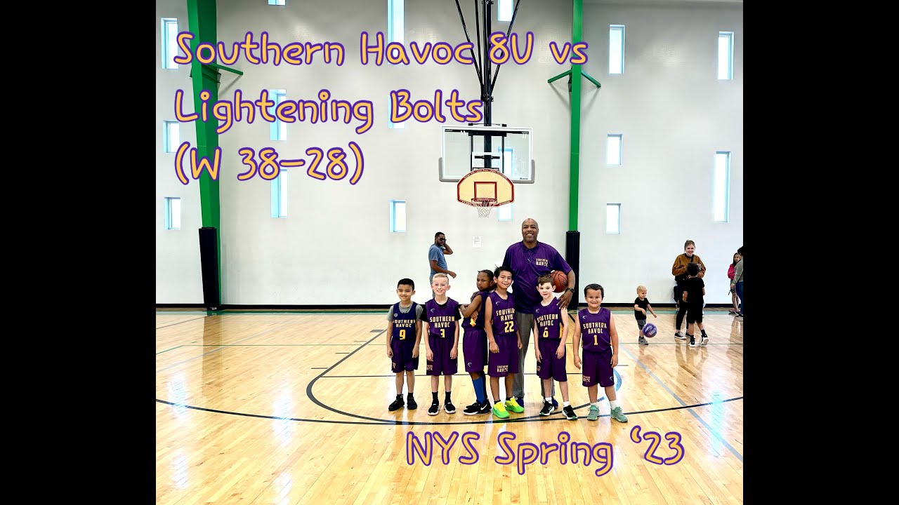 Southern Havoc 8U 38 - Lightening Bolts 28 NYS Spring '23 Game Two 4/8 ...