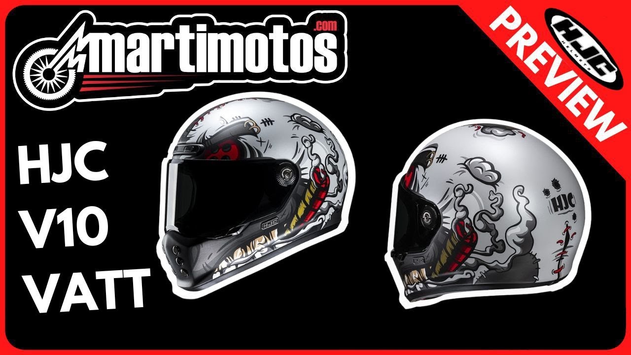 Preview // HJC V10 Vatt - YouTube