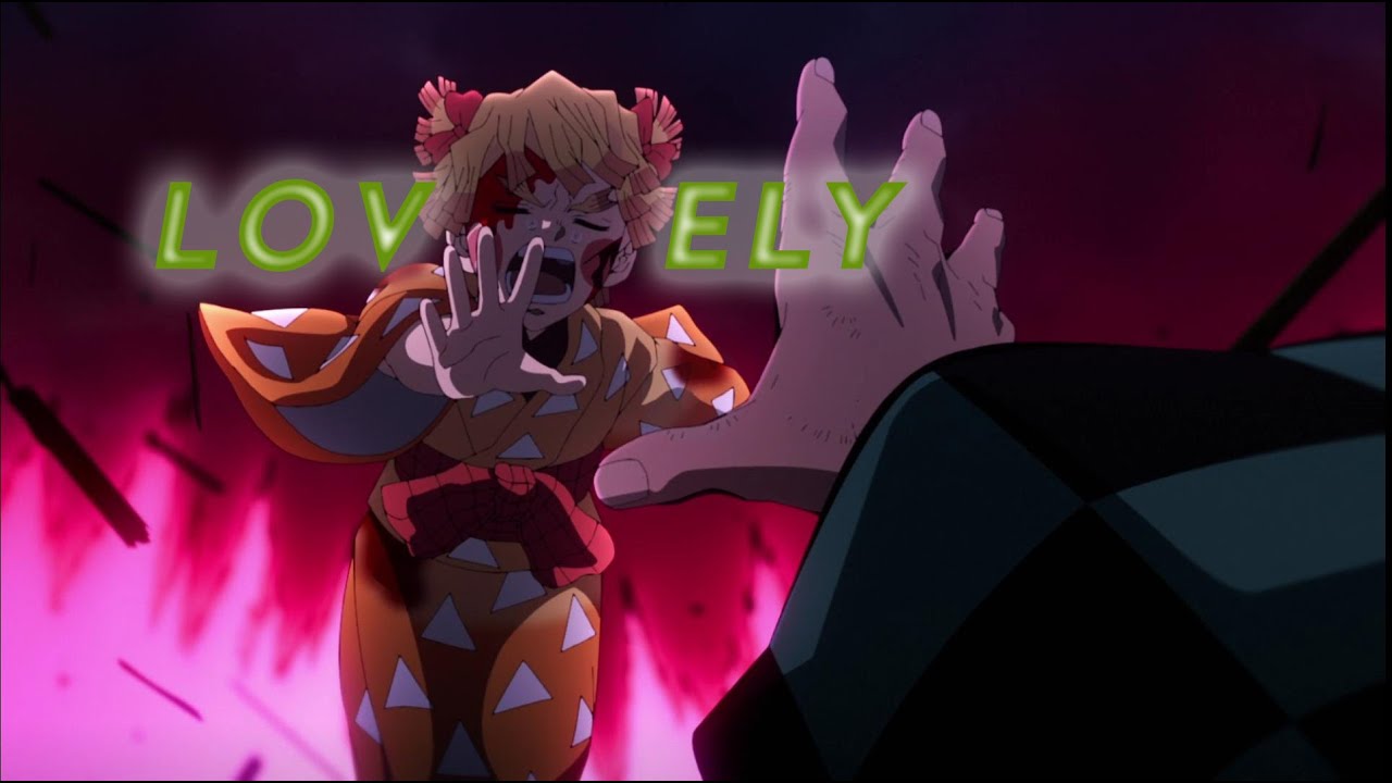 Demon Slayer Zenitsu pushes Tanjiro - lovely - YouTube