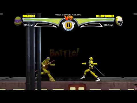Ninja Rùa quyết đấu cùng siêu nhân.Game Kid.TMNT Vs Power Rangers.ເກມເດັກນ້ອຍ.
