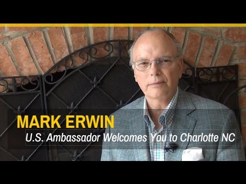 Moving to Charlotte NC? Meet U.S. Ambassador Mark Erwin - YouTube