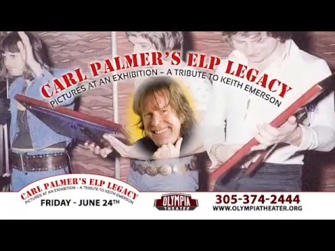 CARL PALMER'S ELP LEGACY PICTURES AT AN EXHIBITION A TRIBUTE TO KEITH ...