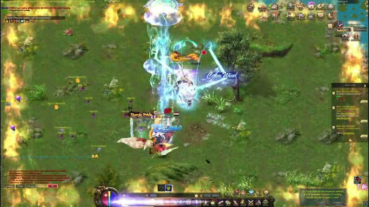 [Conquer Online] Fire LV129 Server - Mercury 🔥 لما تزنق واحد من ال شتم بور اعلي منك 😂😎 - YouTube