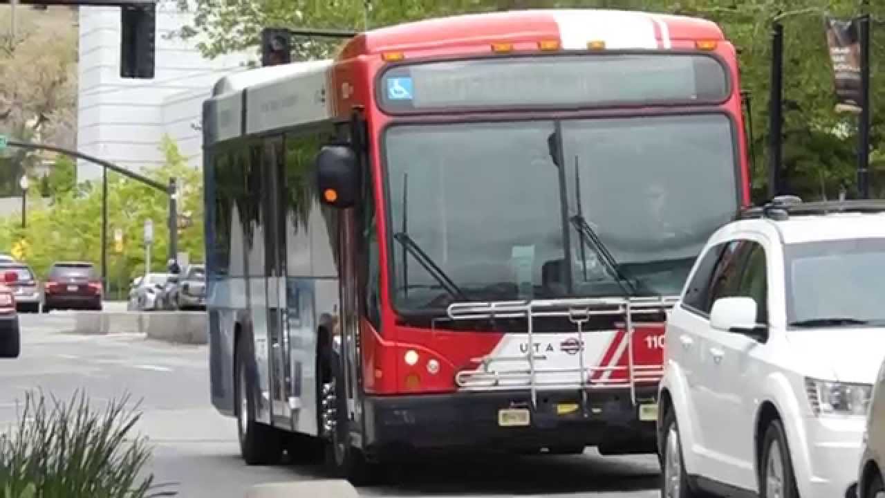 UTA BUS GILLIG BRT BUS 11020 ON ROUTE 3 IN SALT LAKE CITY UTAH - YouTube