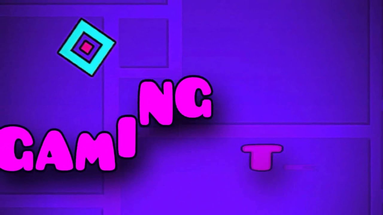 Geometry dash intro - YouTube