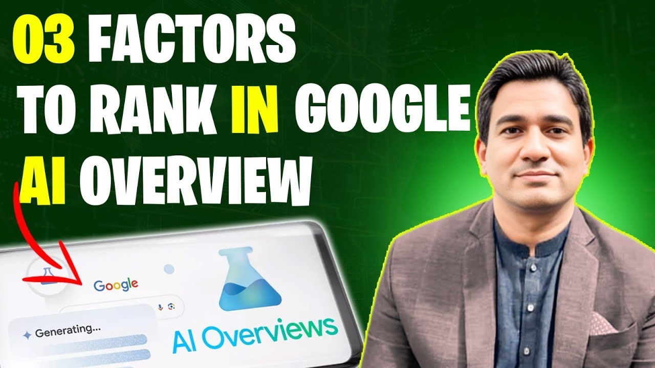 How to Rank in Google’s Ai Overviews l AI Overviews SEO l Google AI ...