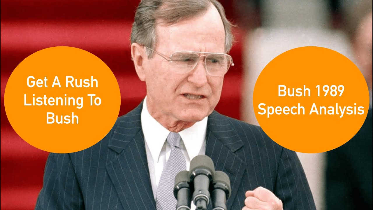 "New Breeze Blows": H.W. Bush's 1989 Inauguration Speech Analysis - YouTube