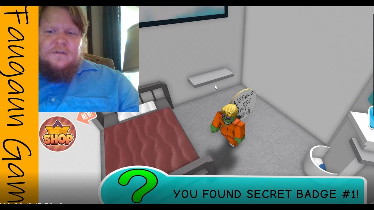 Escape Prison Obby - Complete Run -secret Badges #1 and #2 discovered ...