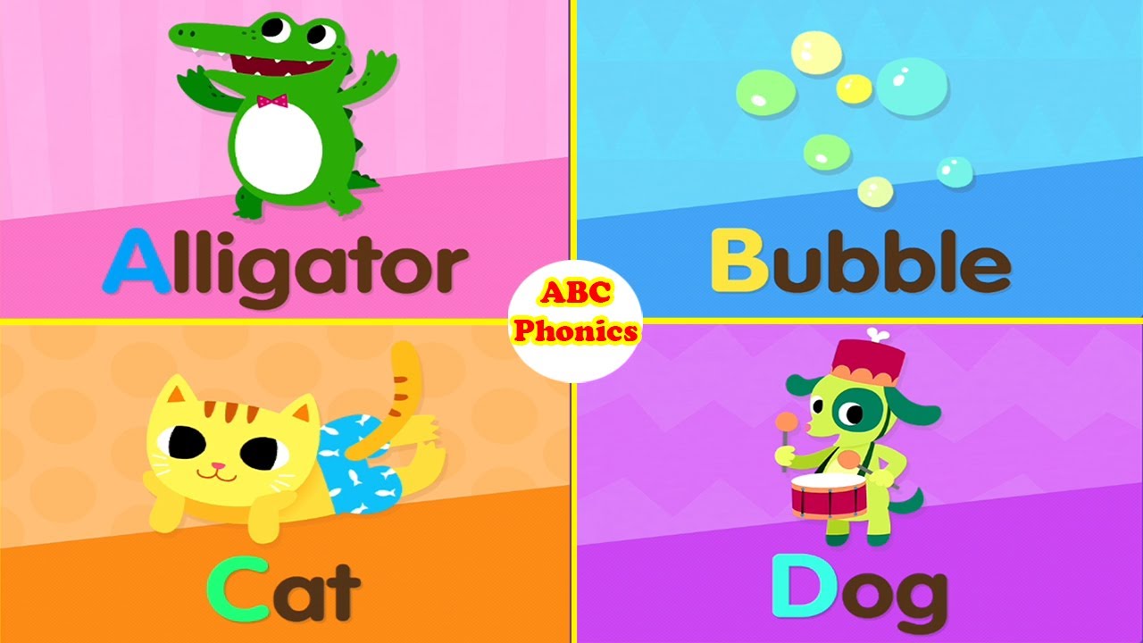 Phonics For Kids | A - Z Phonics | Learn Phonics Words | Kids Learning ...
