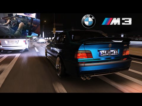 Bmw E36 M3 ile Yoğun Trafikte Makas Atma