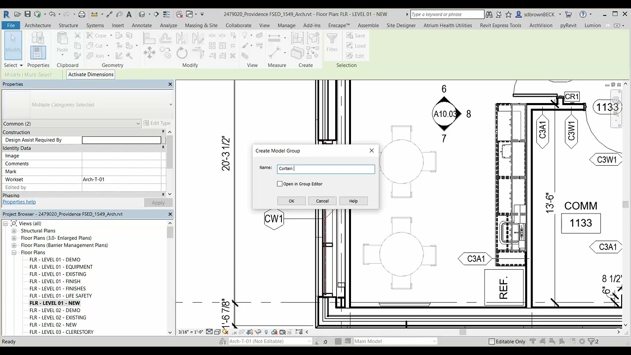 Curtain Wall Tagging - YouTube
