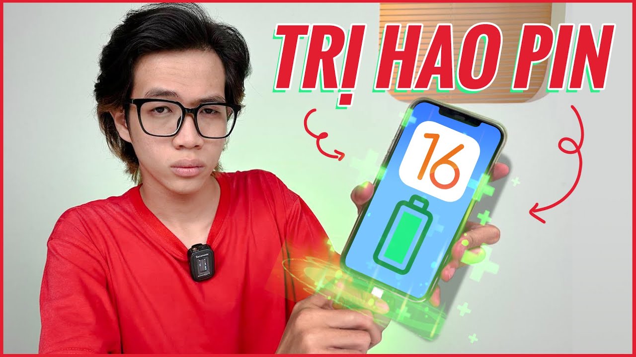 KHÔNG CÒN PHẢI LO HAO PIN VỚI iOS 16 - YouTube