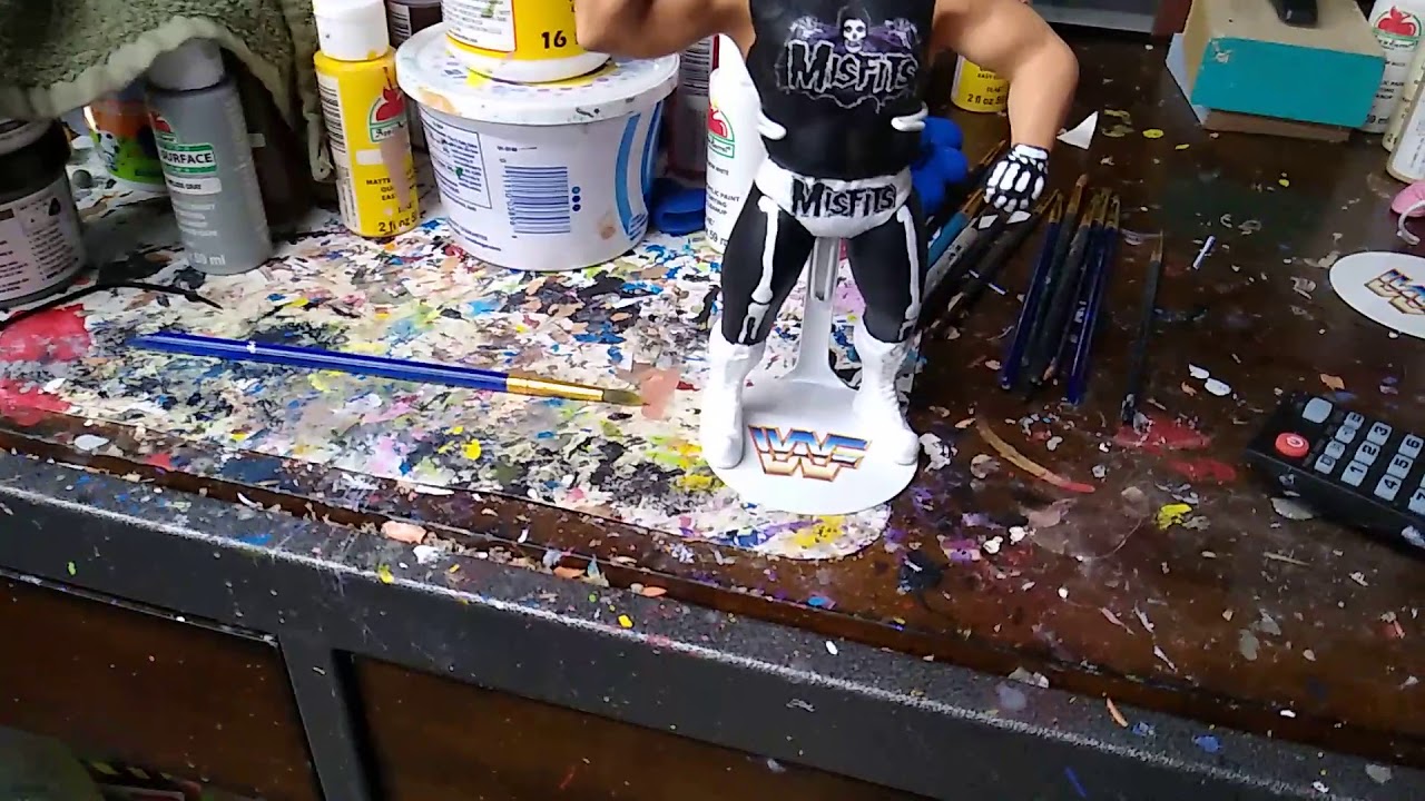 WWF LJN Custom Misfits Figure - YouTube
